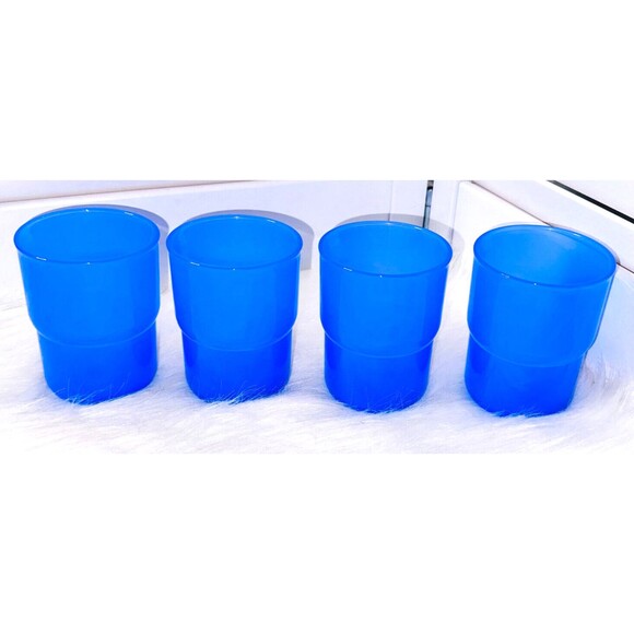 Tupperware | Dining | Tupperware Stackable Tumblers Cups 8 Oz 390 Set ...